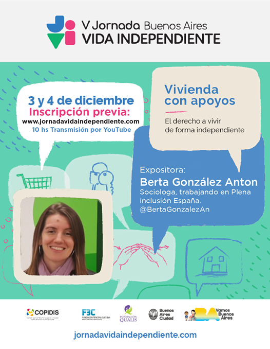 Berta González Anton en la V Jornada de Vida Independiente – Fundacion ...